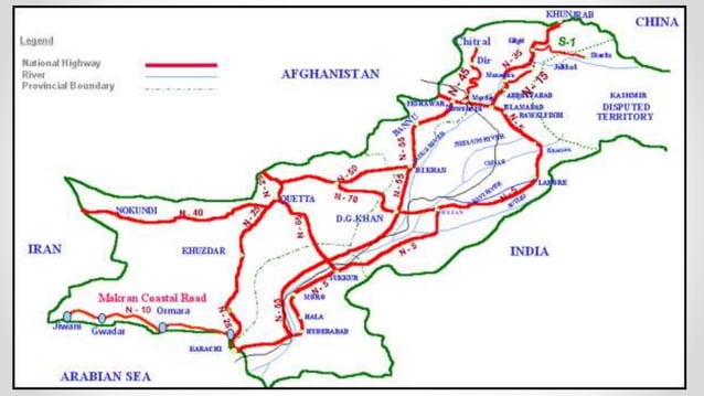 cpec road network | PPT
