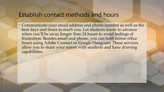 STRATEGIES FOR STUDENT ENGAGEMENT IN ONLINE LEARNING | PPTX