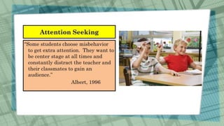 CAUSES OF NON SERIOUS BEHAVIOR OF STUDENTS | PPTX