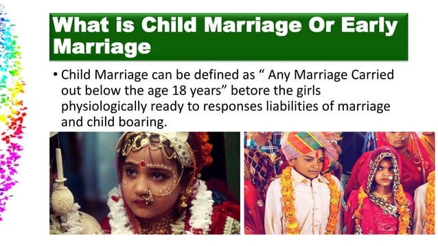 Child Marriage presentation | PPTX