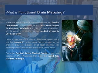 Awake Craniotomy in the Philippines | PDF
