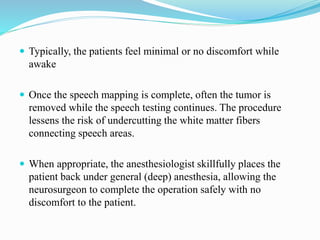 Awake Craniotomy | PPTX