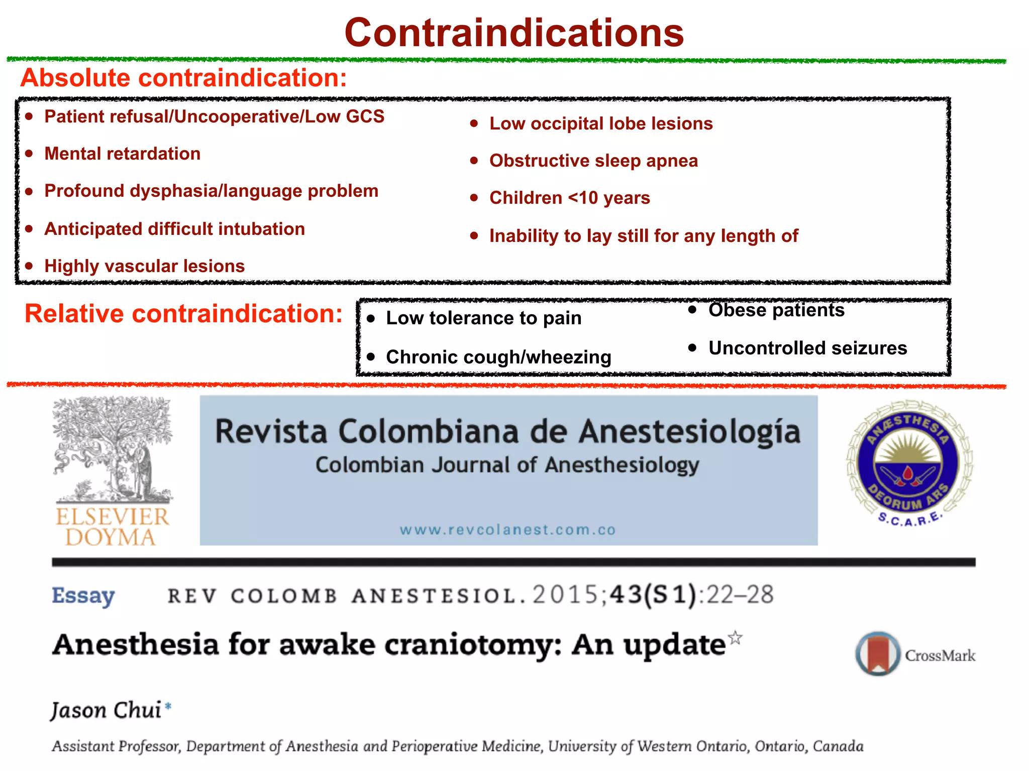 Awake craniotomy | PDF