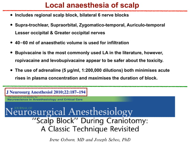 Awake craniotomy | PDF