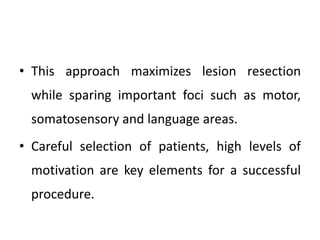 Awake craniotomy | PPTX