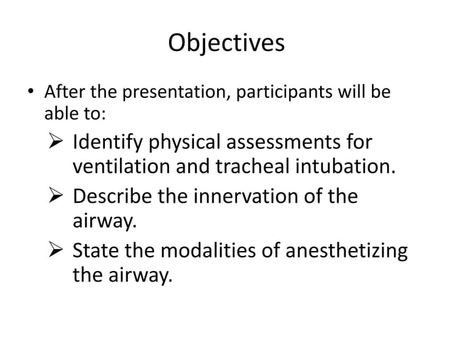 Awake intubation distribution | PDF | Ear, Nose and Throat Conditions ...