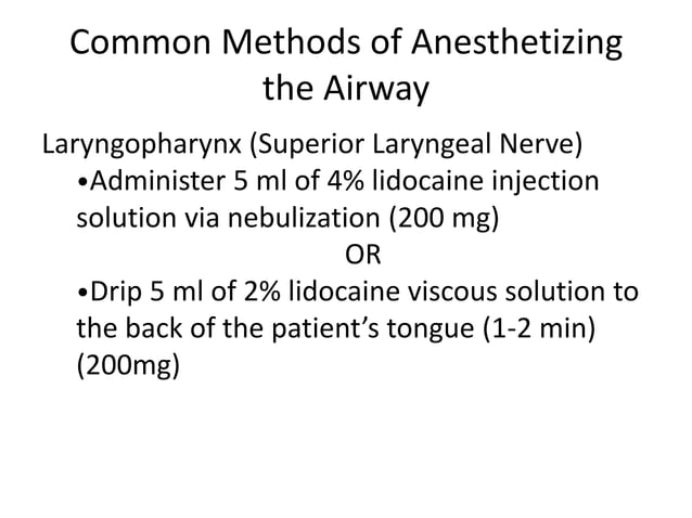 Awake intubation distribution | PDF | Ear, Nose and Throat Conditions ...