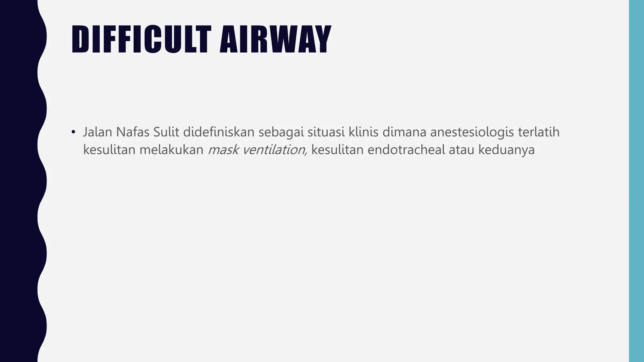 Awake Intubation in for somebody who need awake intubation | PPT
