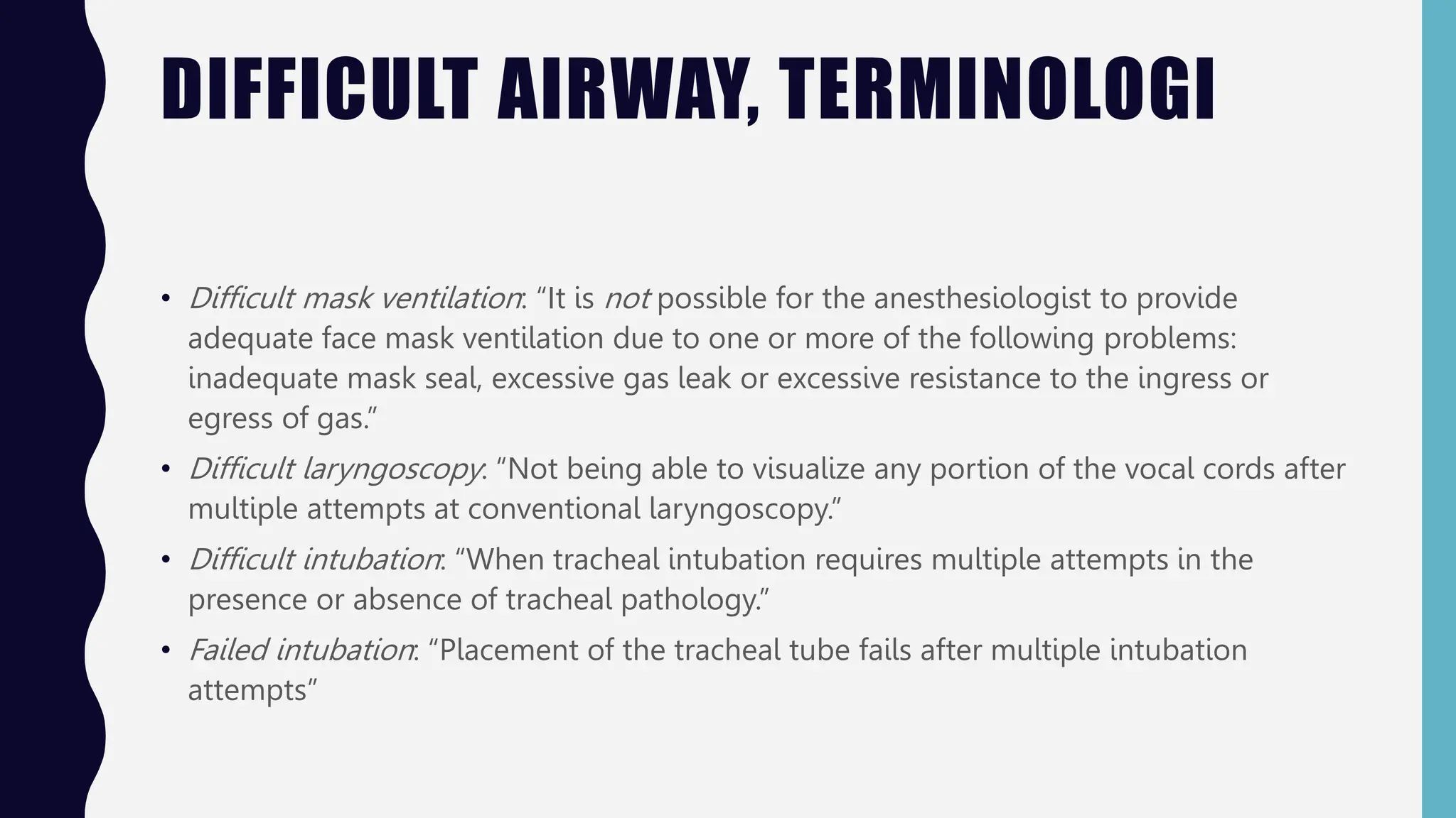 Awake Intubation in for somebody who need awake intubation | PPT