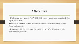 Awakening of Asia Group Report. Transformation and Revolution | PPTX