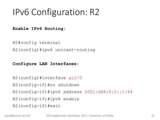 IPv6 Addressing and Deployment Considerations | PPT
