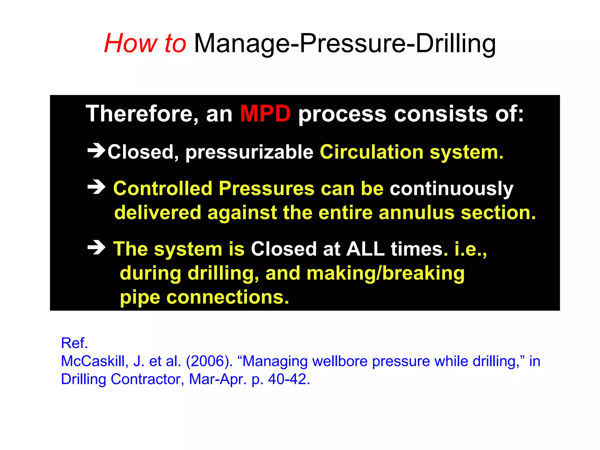 Awal -managed-pressure-drilling_(mpd) | PPT