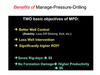 Awal -managed-pressure-drilling_(mpd) | PPT