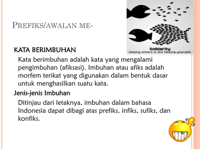 prefiks/awalan me | PPTX