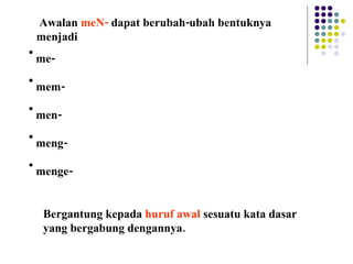 Awalan Me N | PPT