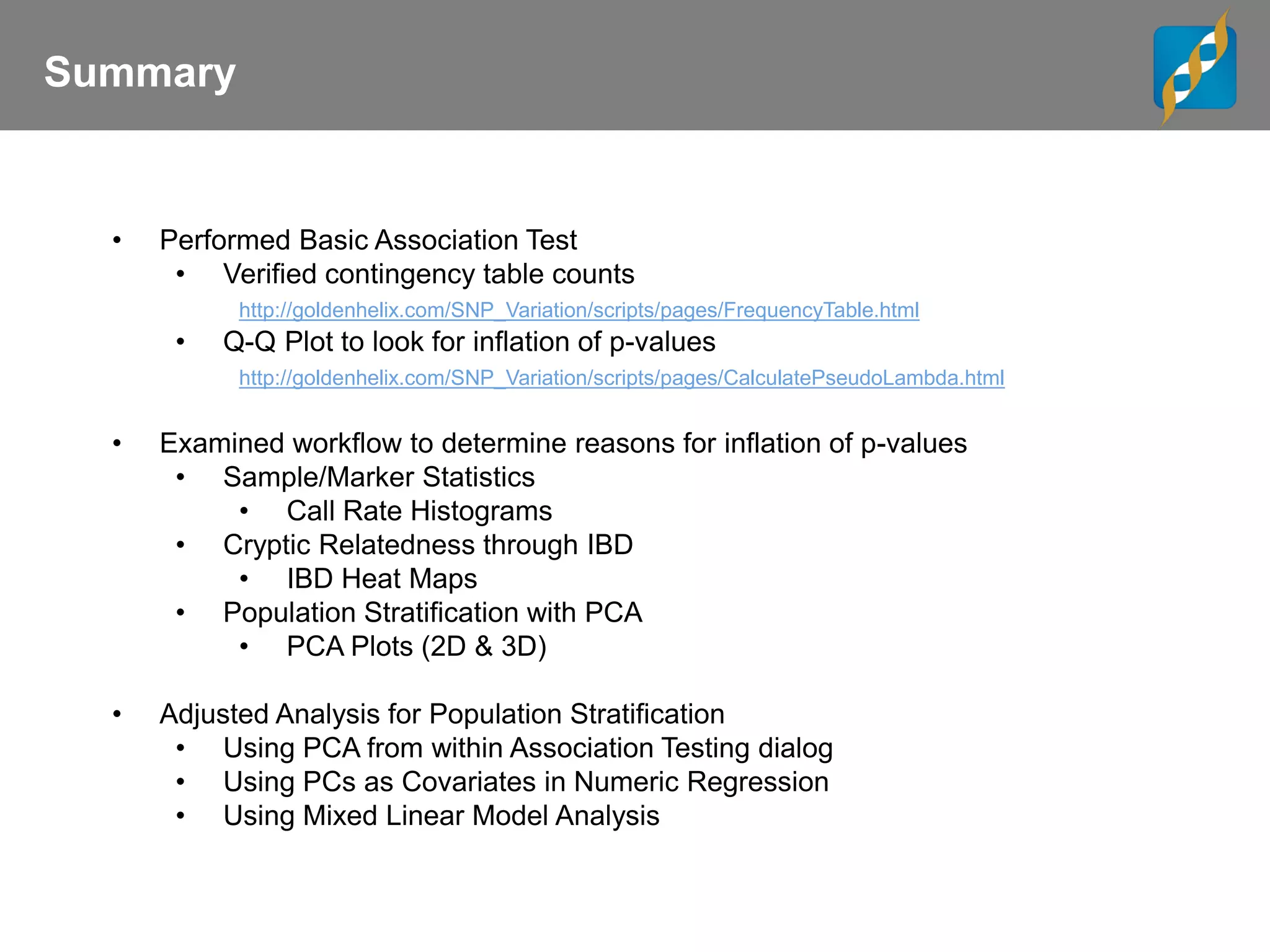 A Walk Through GWAS | PPT
