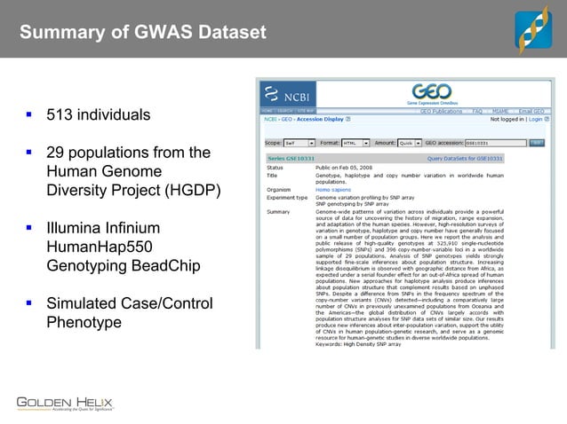 A Walk Through GWAS | PPT