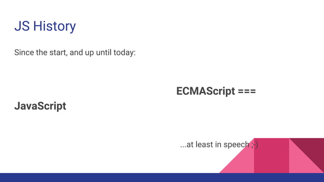 A walkthrough of JavaScript ES6 features | PPTX
