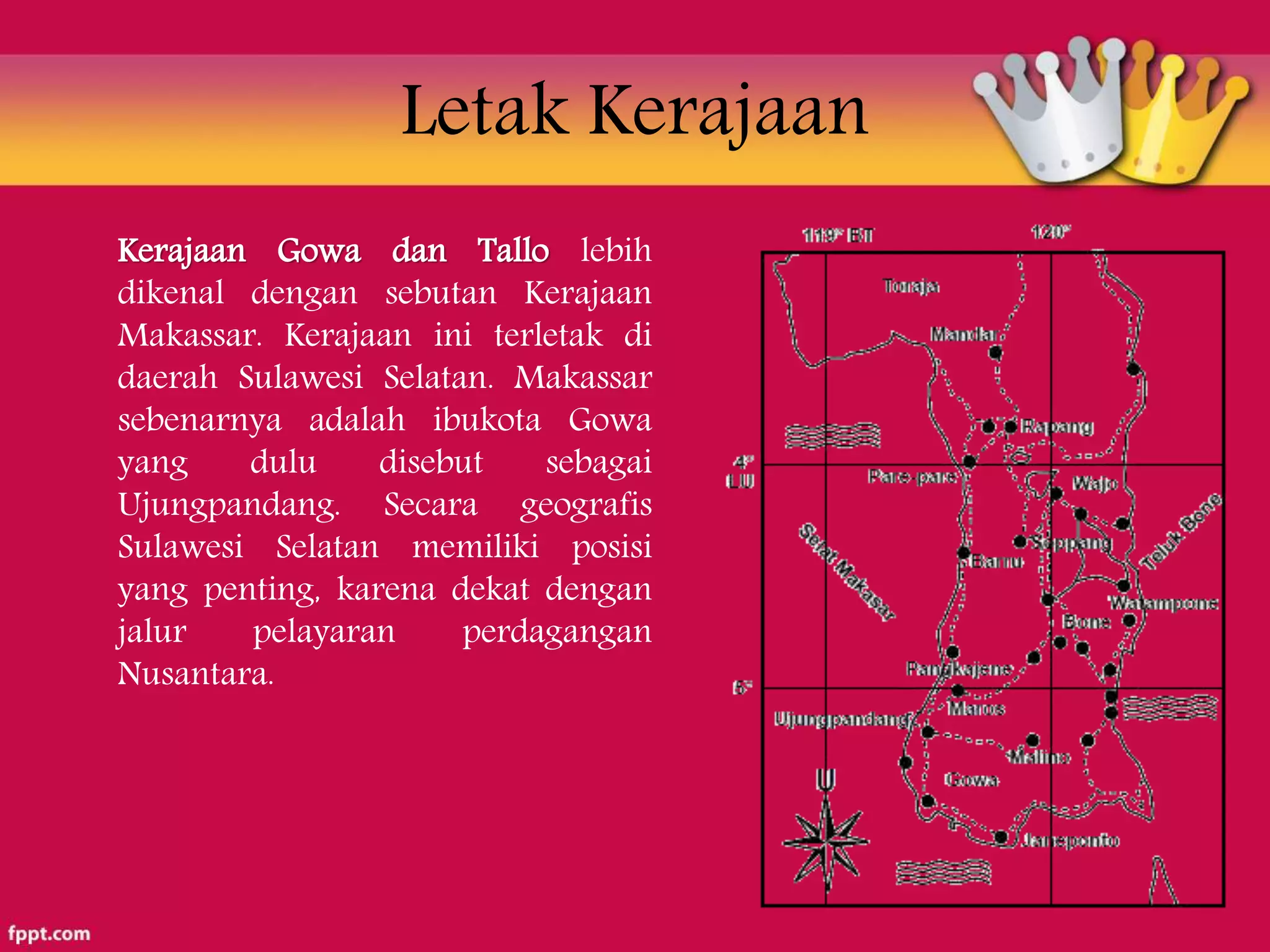 Awal masuk islam di kerajaan gowa - tallo [ppt] | PPTX