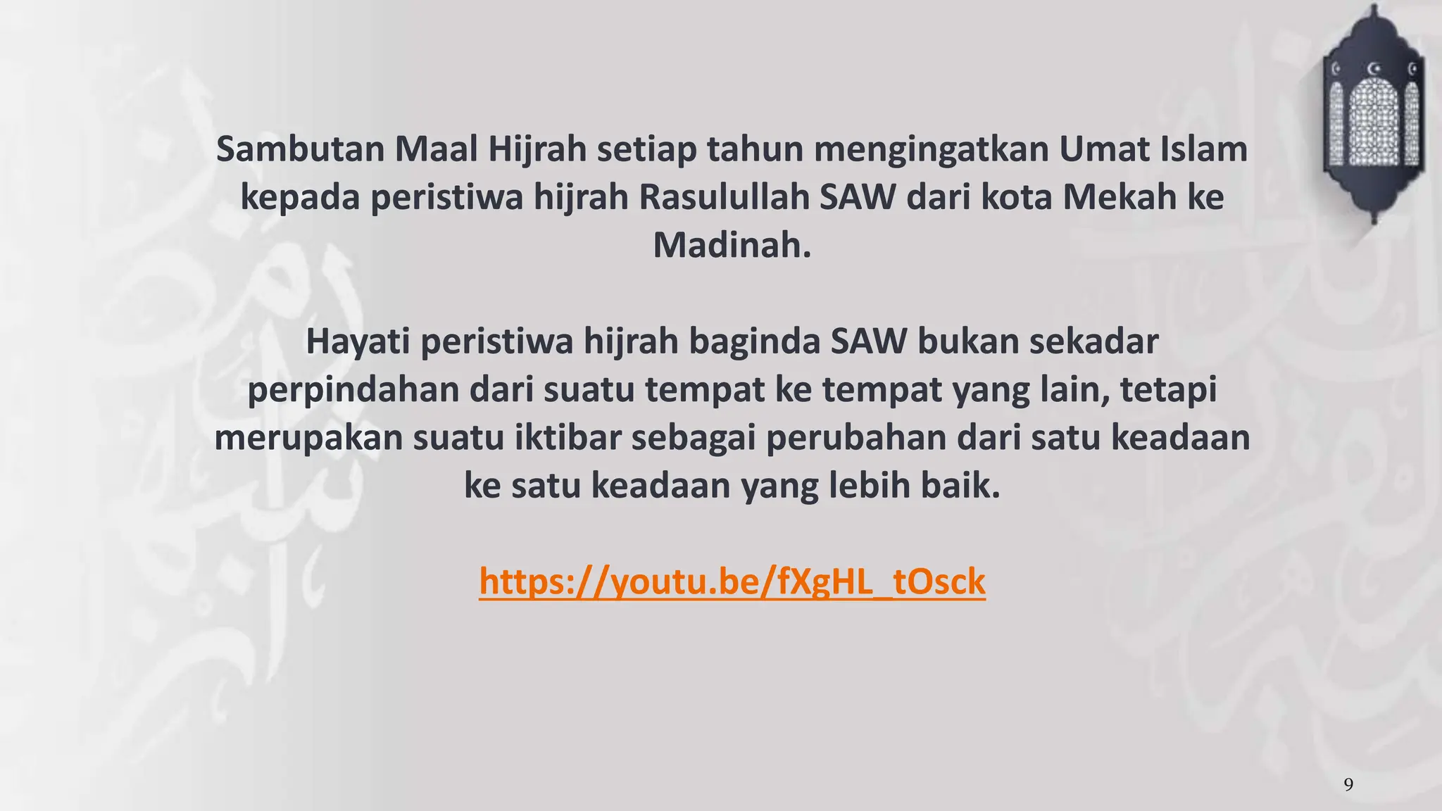 KISAH HIJRAH RASULULLAH DARI KOTA MEKAH KE KOTA MADINAH | PPT