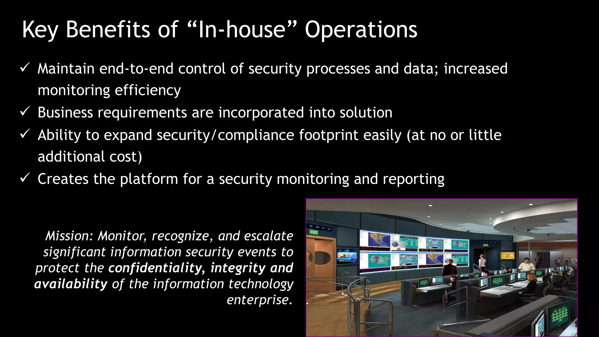 Building Security Operation Center | PDF