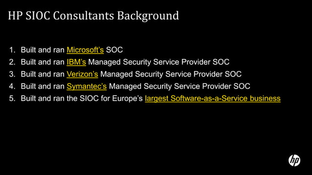 Building Security Operation Center | PDF