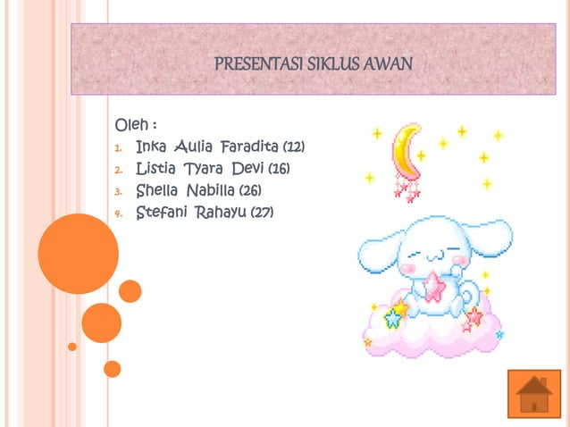 Materi Awan | PPTX
