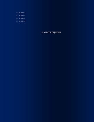 soal ukk tik sm 2 kelas x | PDF