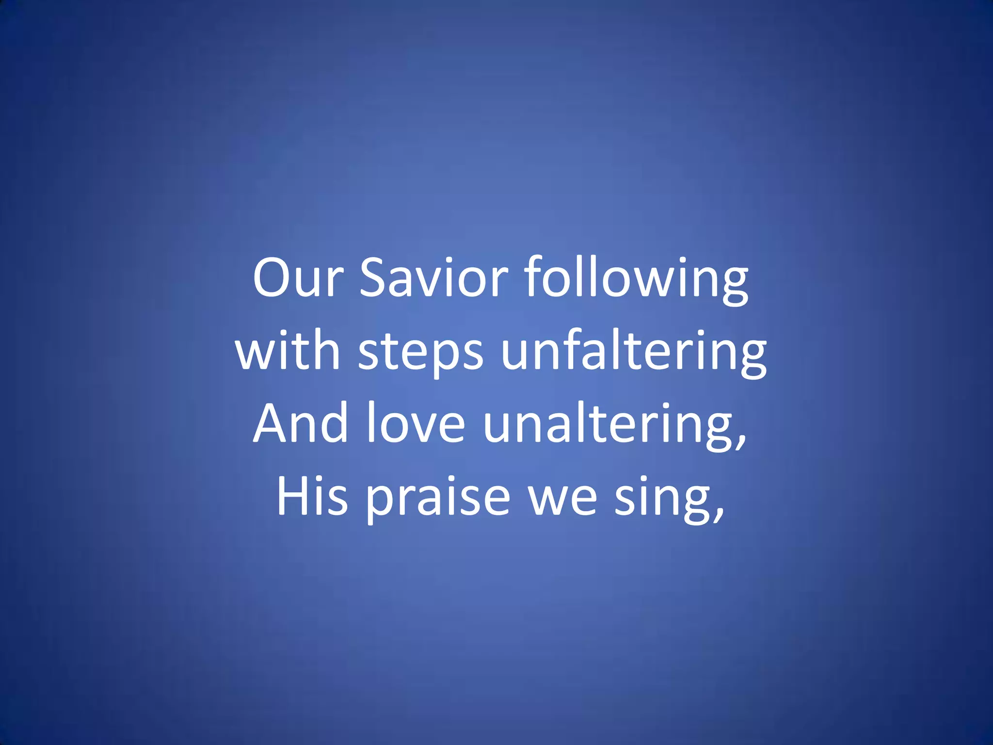 Lyrics for AWANA songs! | PPTX