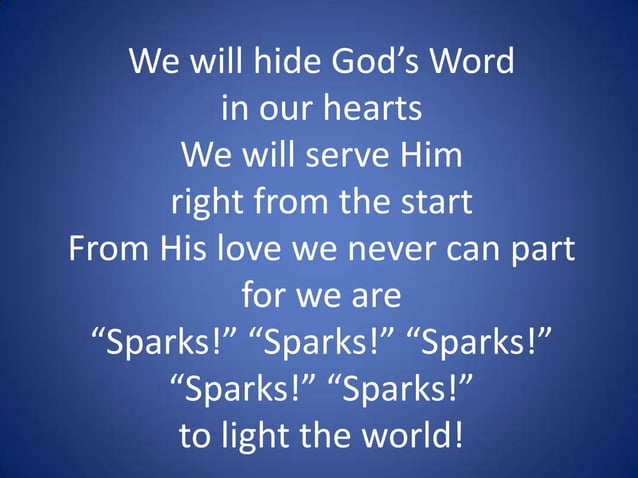 Lyrics for AWANA songs! | PPTX | Christianity | Religion & Spirituality