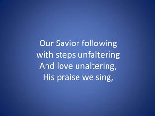 Lyrics for AWANA songs! | PPTX
