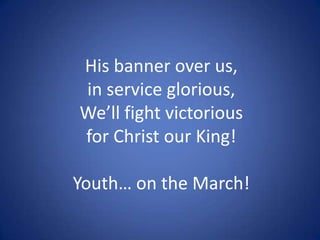 Lyrics for AWANA songs! | PPTX