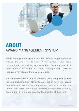 Award Management System - MYEXPOPRO | PDF
