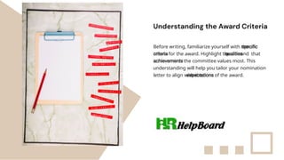 award-nomination-letter-example ,Nomination Letter Example | PPT