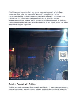 Award - Winning Photographer - Alex Matus | PDF