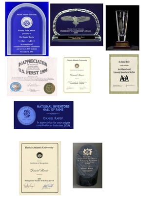 Professor Daniel Raviv - Awards | PDF