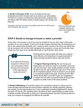 Awards Network Award Program Planning Guide | PDF
