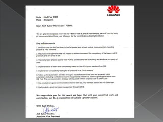 Awards Amit Kumar Nayak | PPT