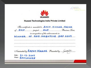 Awards Amit Kumar Nayak | PPT