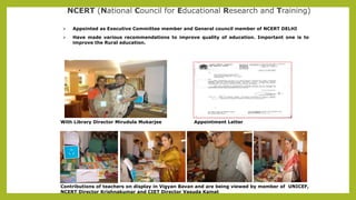 Awards and acheivements.chitra teacher. | PPT