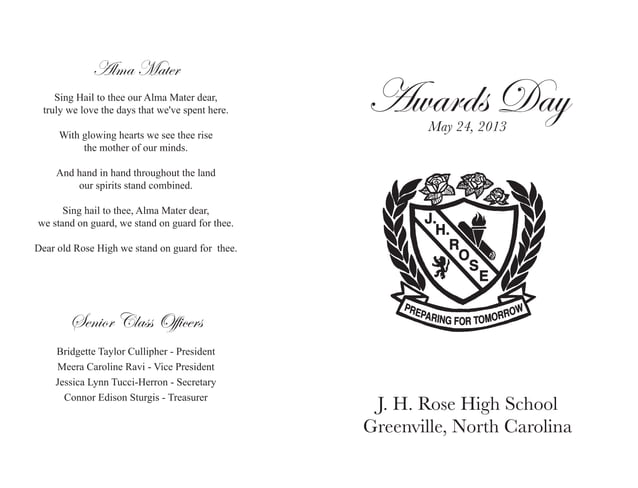 Awards Day Program | PPT