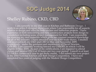 2014 NKBA Student Design Awards presentation | PPTX