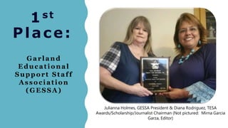 2019-2020 TESA Awards Presentation | PPT