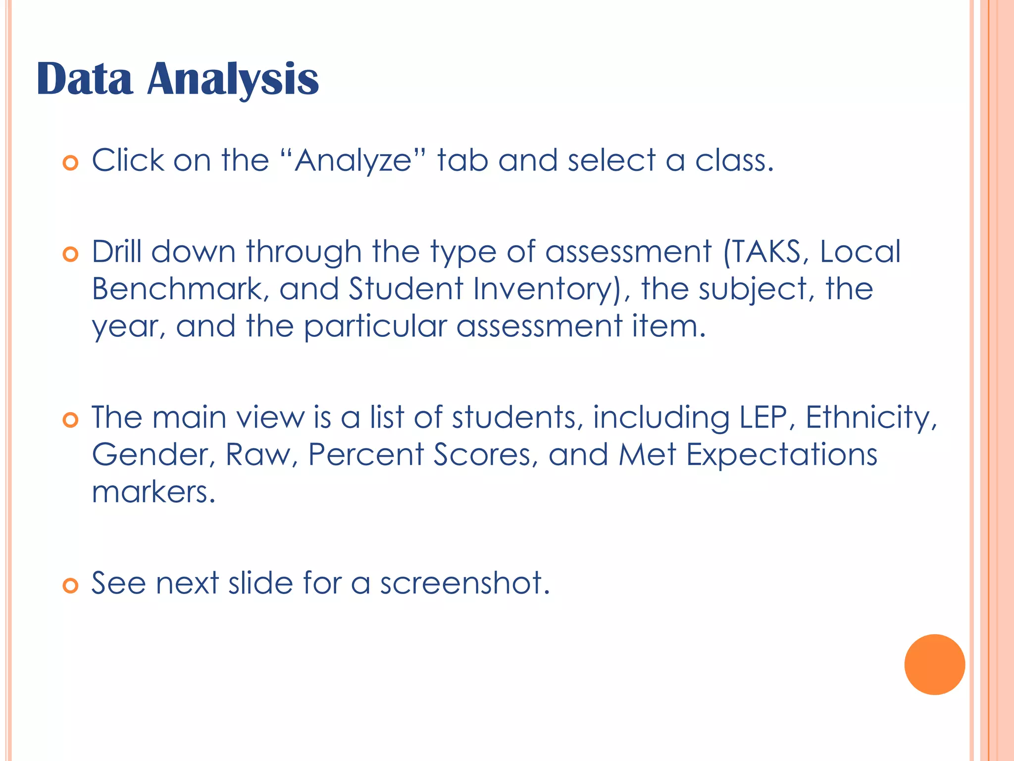 Aware Teacher Basics Testing And Data Analysis | PPT