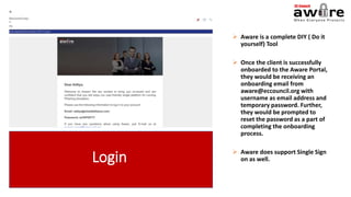 Aware Demo Guide For Cyber Security program | PPT