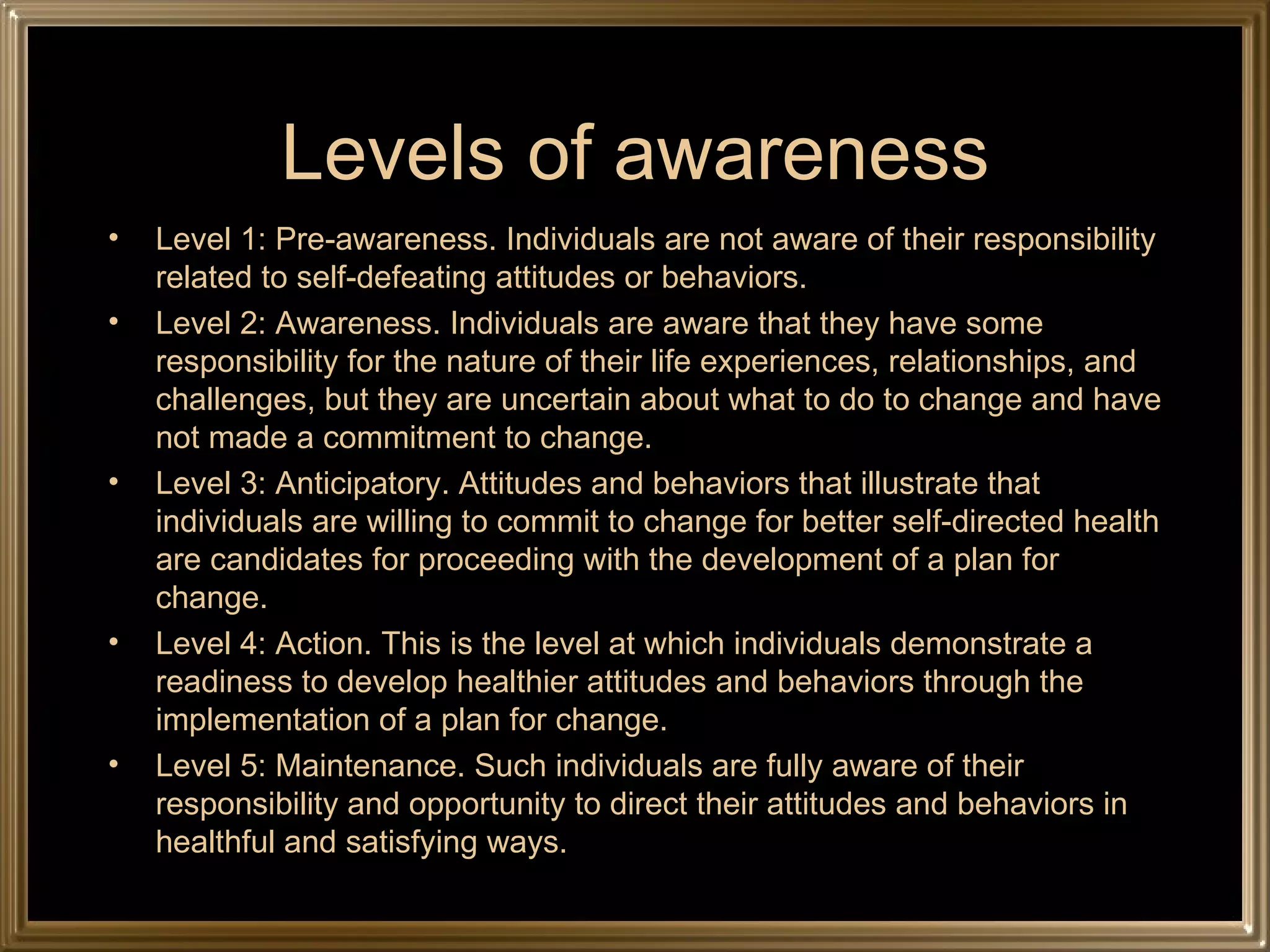 Awareness | PPT