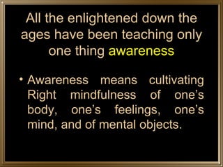 Awareness | PPT