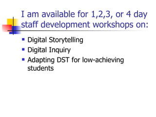 An Introduction to Digital Storytelling | PPT