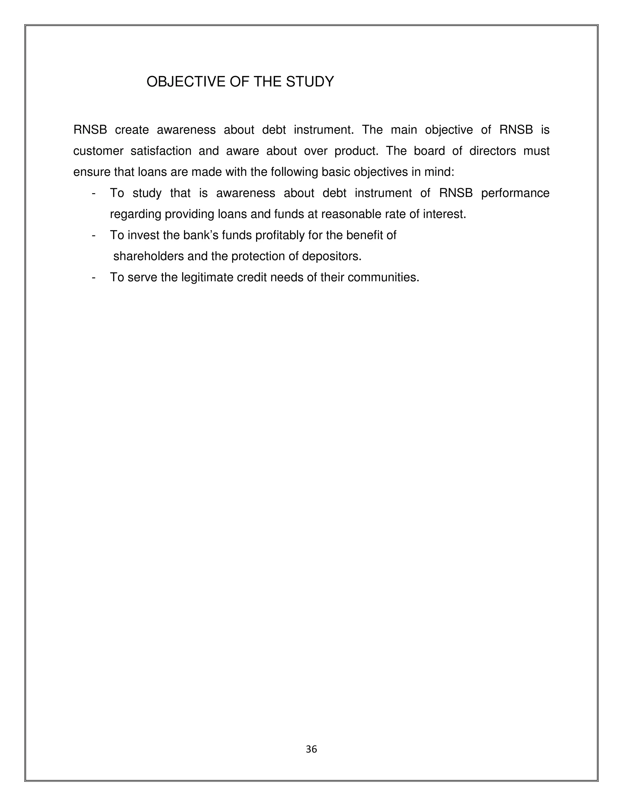 Awareness about debt instrument | PDF