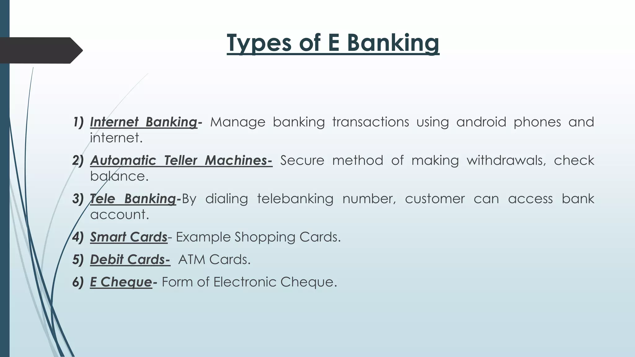 Awareness about E banking among indian consumers ppt | PDF